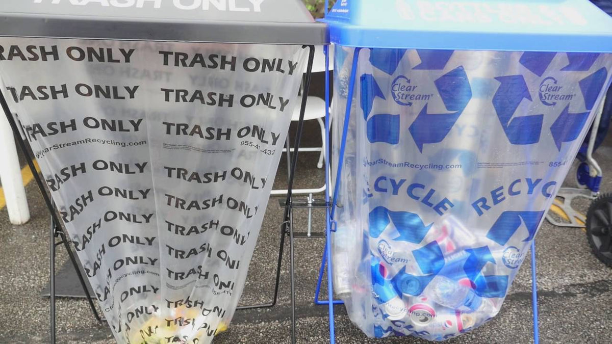 Custom Printed and Stock Printed Clear Plastic Bags & Clear Trash Bags ...