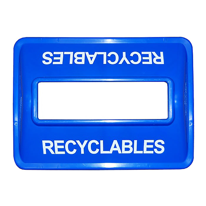 Buy Lid - Blue -Wide mouth - 5 Pack RECYCLABLES Recycling Lid for ...