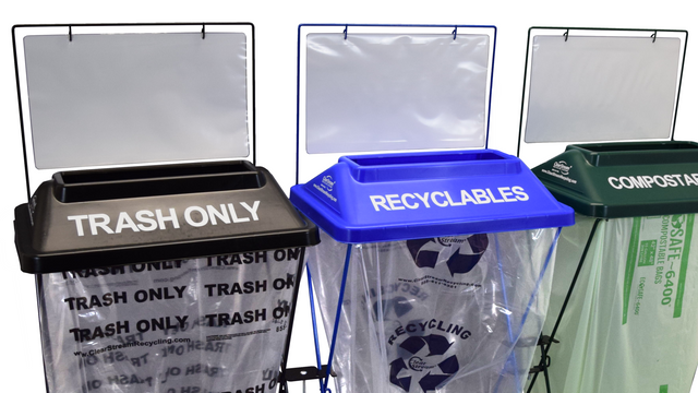 ClearStream Zero Waste Station, Event Containers / Bins for Trash ...
