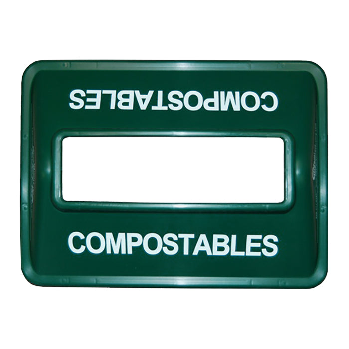 Buy Lid - Green - Wide mouth - 5 Pack COMPOSTABLES Recycling Lid for ...