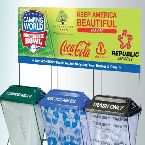 Buy 72 x 24 Custom Banner Recycling Banner Recycling Banner for ...